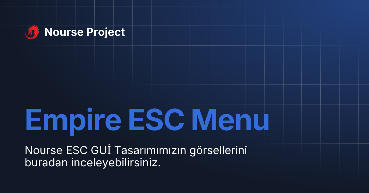 Empire ESC Menu | Nourse Project