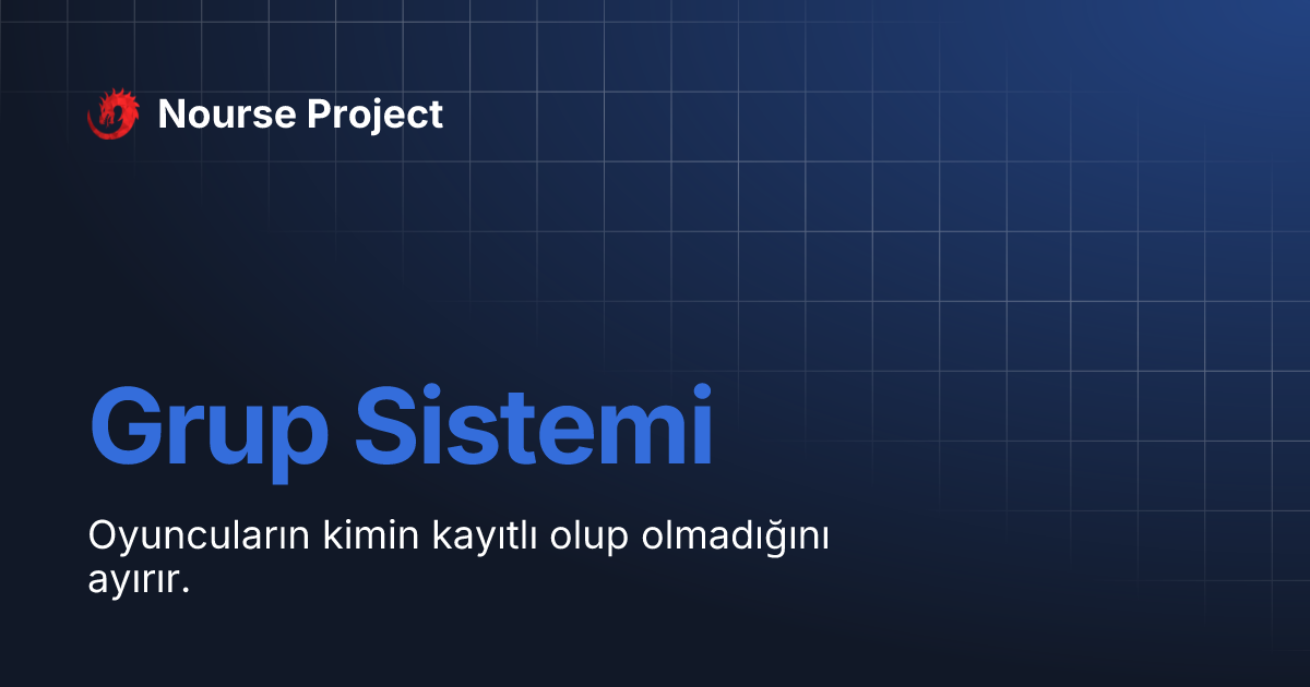 Grup Sistemi | Nourse Project